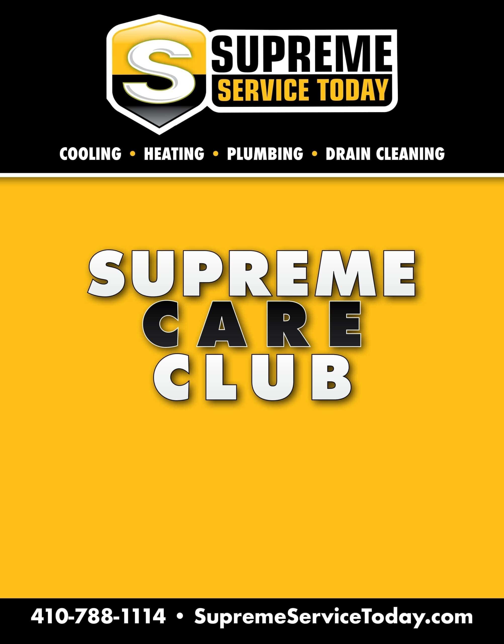 Maintenance Plan - Supreme Service Today